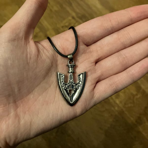 Bleach Quincy Ishida Uryuu Necklace, Ginrei Gojiaku Amulet Necklace ...