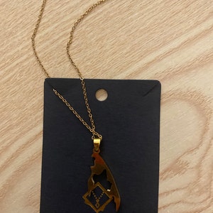 Tamil Eelam Pendant Necklace Engraved 2.5cm GOLD - Etsy