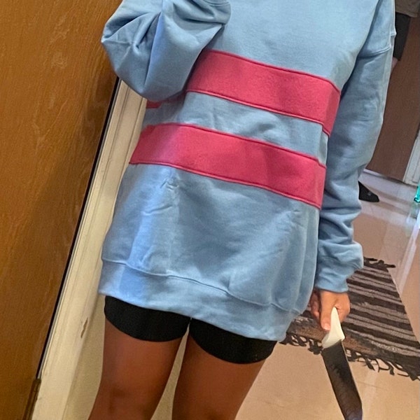 Frisk Shirt, Undertale Shirt, Frisk Sweatshirt, Costume, Cosplay Shirt ...