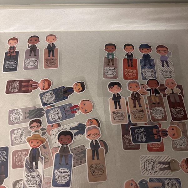 Women in the Bible Journaling Sticker Sheet/sticker/personal Study ...