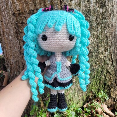 XVA Format Only Miku Princess. Amigurumi Pattern/ Crochet - Etsy