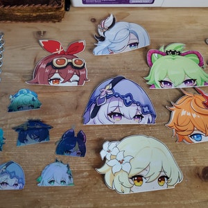 Dr Ratio Peeker Holographic Sticker Honkai Star Rail Sticker Dr Ratio ...