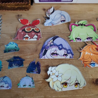 Dr Ratio Peeker Holographic Sticker Honkai Star Rail Sticker Dr Ratio ...