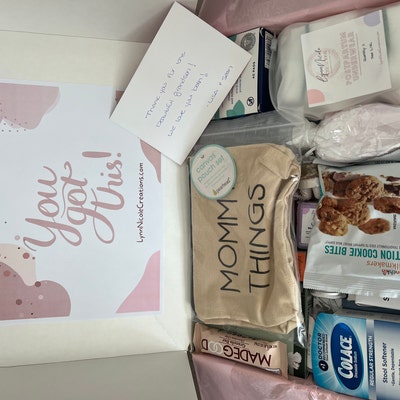Custom Build a Postpartum Care Package Baby Shower Gift Build A New Mom ...