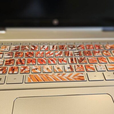 Leopard MacBook Keyboard Sticker MacBook Keyboard Decal Pro 13 Air 13 ...