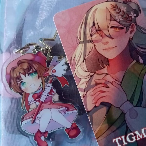 Madoka Kaname Acrylic Keychain - Etsy