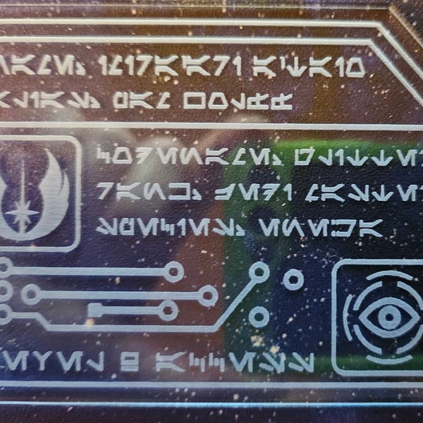 Star Wars Inspired Magnetic NAME TAG / BADGE - Etsy