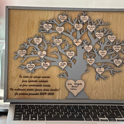 Rectangle Family Tree Sign Laser File - Etsy