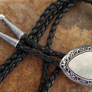 Devil Demon Eye Bolo Tie Wedding Necklace Leather Rope Bola Tie Skull ...