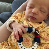 Dallas Cowboys Toy Collection Pacifier Clip Rattle Toy Go Cowboys Baby ...