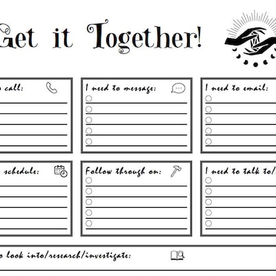 Dog Days Mood Tracker Printable Bullet Journal Planner - Etsy
