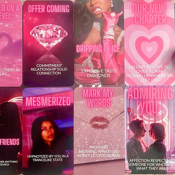 Divine Feminine Spicy Gossip Oracle Deck - Etsy