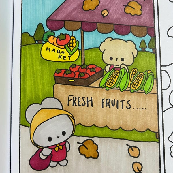 Digital Cozy Coloring Page Bundle 11 Original Illustrations for Adults ...