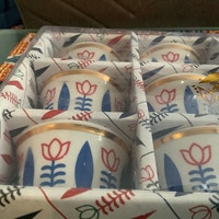 Set of 6 Arak Glass Cups Lebanese Traditional Arak Drinking Glasses ...