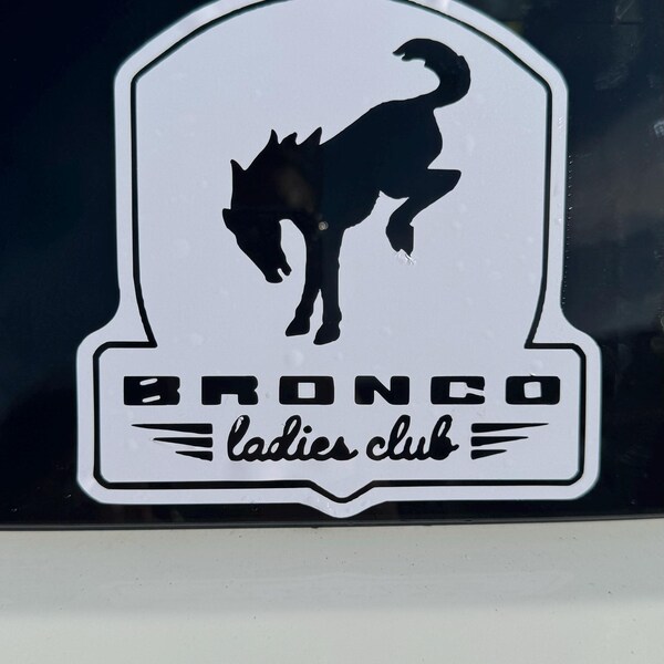 Baby Bronco Decal - Etsy