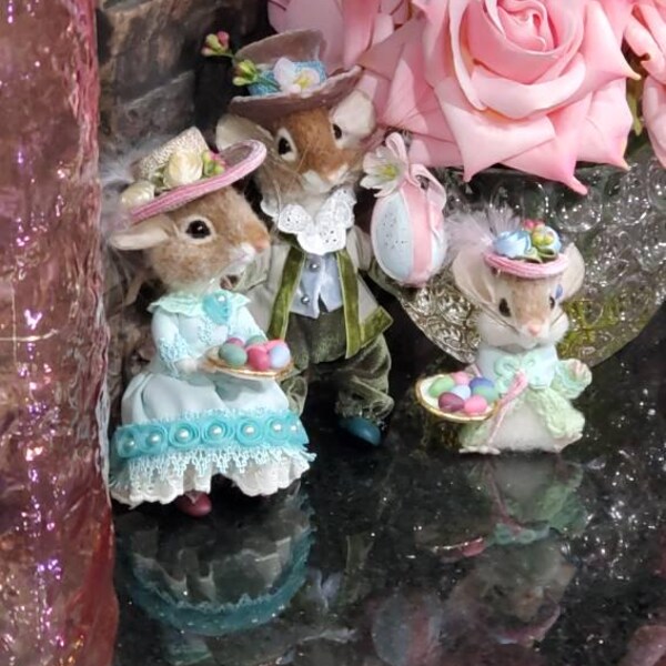 Needle Felted Mouse, Teddy Animals, Handmade. - Etsy