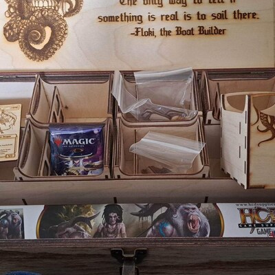Ultimate Commander Deck Box Au Naturale Fits SIX EDH Decks, Playmat ...