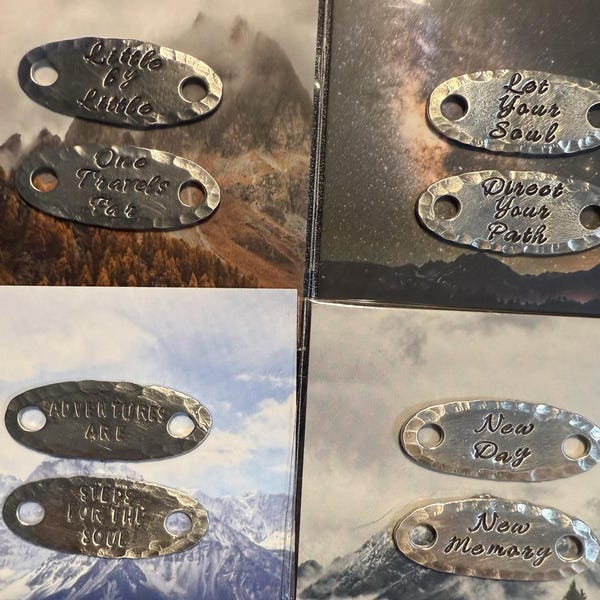 Personalized Hiking Boot Tags | Hiking Gift for Women | Gift Idea for ...