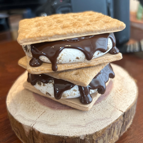 Faux S’more, Fake S’more for Display, S’more Display, Campfire Display ...