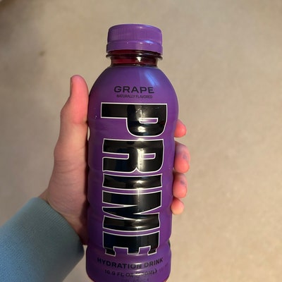 ULTRA Rare Prime Hydration X Blue Bottle Holo Label Strawberry Lemonade ...