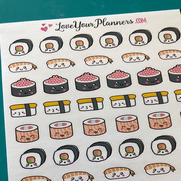 42 Meals Planner Stickers Utensil Dinner Stickers Functional Stickers ...