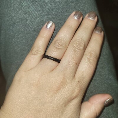 Braided Stackable Silicone Rings, Stackable, Water Proof, Eco Friendly, Non-toxic, Medical Grade ...