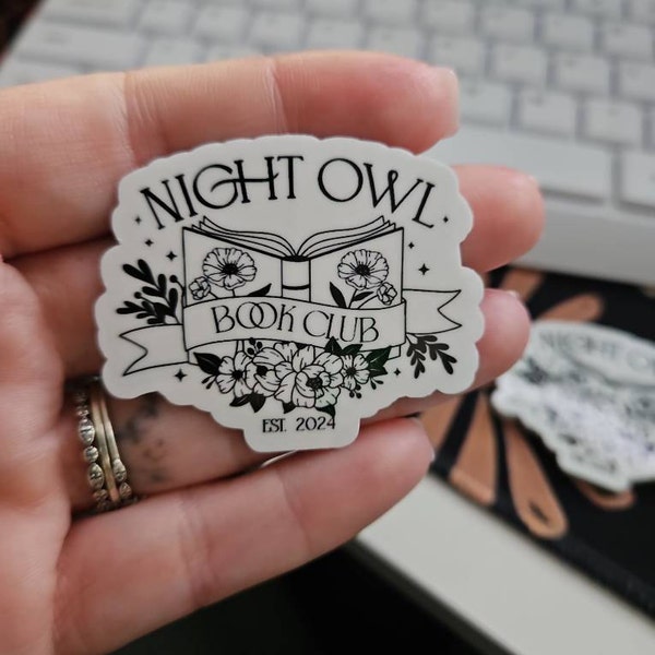 Holographic Reader Tarot Card Sticker Spooky Books Skeleton Sticker for ...