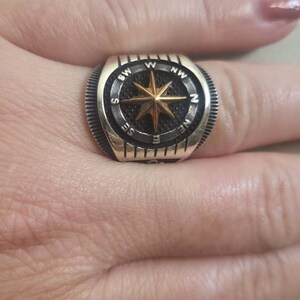 Solid 925 Sterling Silver Double Head Seljuk Eagle Men's and Women's ...