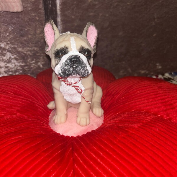 Large French Bulldog Candle | Frenchie | Bulldog - Etsy UK