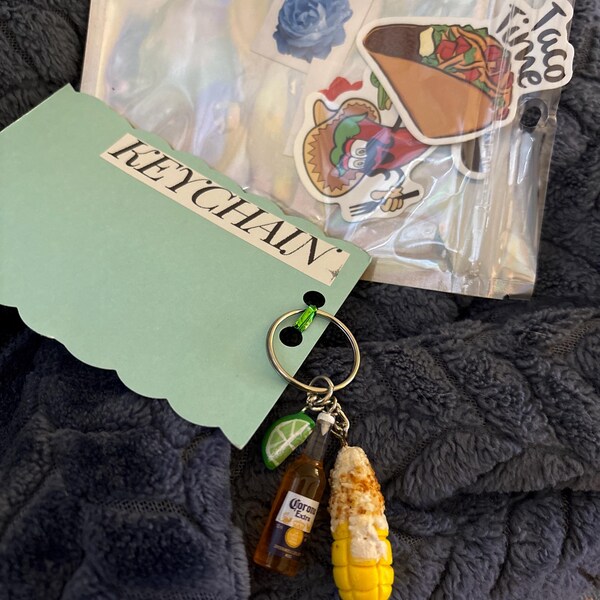 Elote Mexican Food Keychains - Etsy