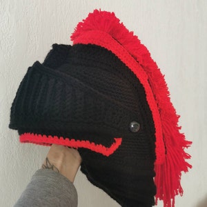 Crochet Pattern Chain Mail Coif Hat - Etsy