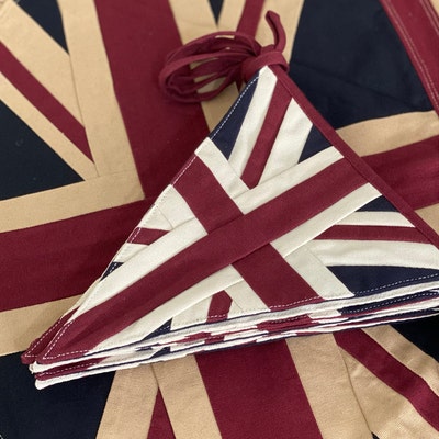 Stunning Woollen Union Jack Flag / Pennant by Woven Magic - Etsy UK