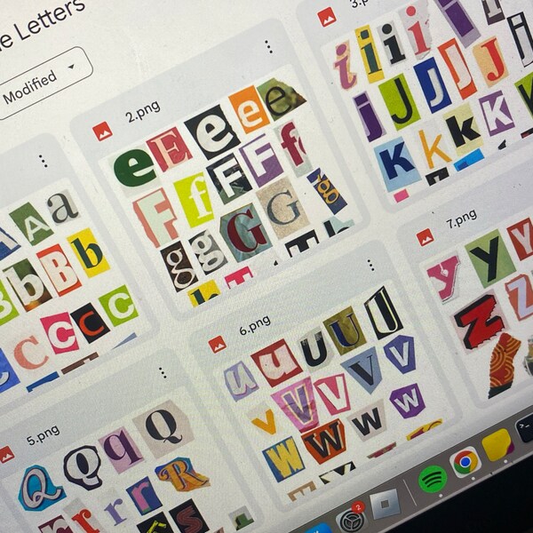 Magazine Letters for Junk Journaling | Magazine Letter Cutouts ...