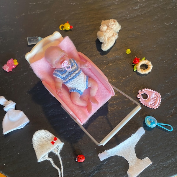 Mini Silicone Baby Doll Girl 6 Inch Catrina, Mini Silicone Babies ...