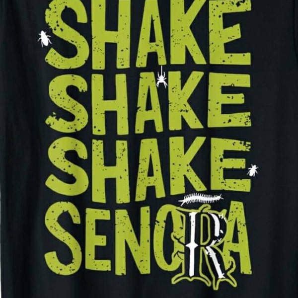 Shake Shake Shake T-shirt - Awesome Cool Halloween Costume Tee, Stripe ...