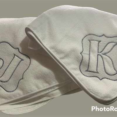 Embossed Monogram Towel Machine Embroidery Designs A-Z Assorted Sizes ...