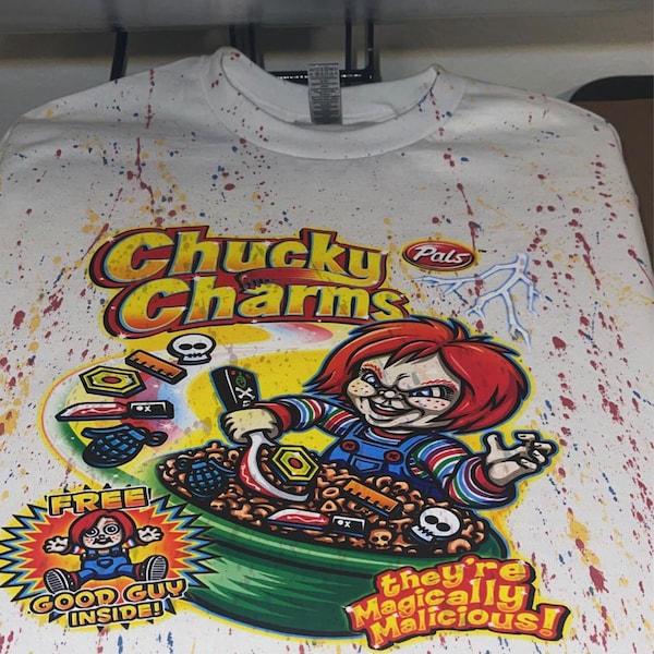 Chucky Charms - DTF Transfers, Direct to Film Transfer, Ready to Press ...
