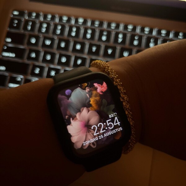 Floral Apple Watch Face, Feminine Watch Face Flowers, Watercolor Apple ...