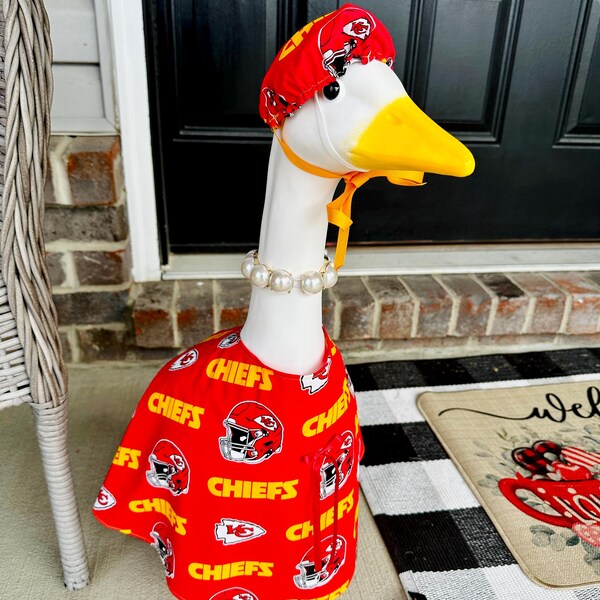 AFC / Cincinnati Bengals Goose Dress/goose Clothes/concrete Goose/lawn ...