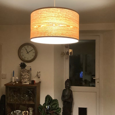 Blue Adeera Dimmable Small Round Table Lamp With a Glass Light Shade ...