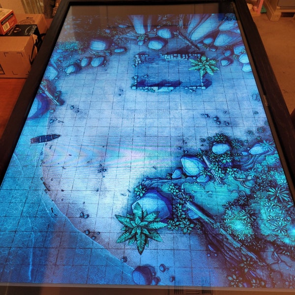 43 Digital Map Case Display for Tabletop Gaming D&D, Dnd, Role Playing ...