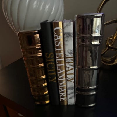 Modern Book Stack Book Set Coffee Table Books Coffee Table Decor Modern ...