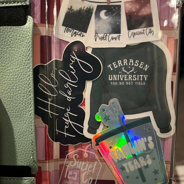 Hello Feyre Darling Waterproof Sticker A Court of Thornes and Roses ...