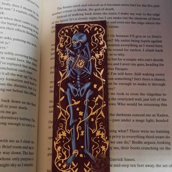 The Librarian Deluxe Bookmark (148x 52cm) Gold Painted Edges, Gothic ...