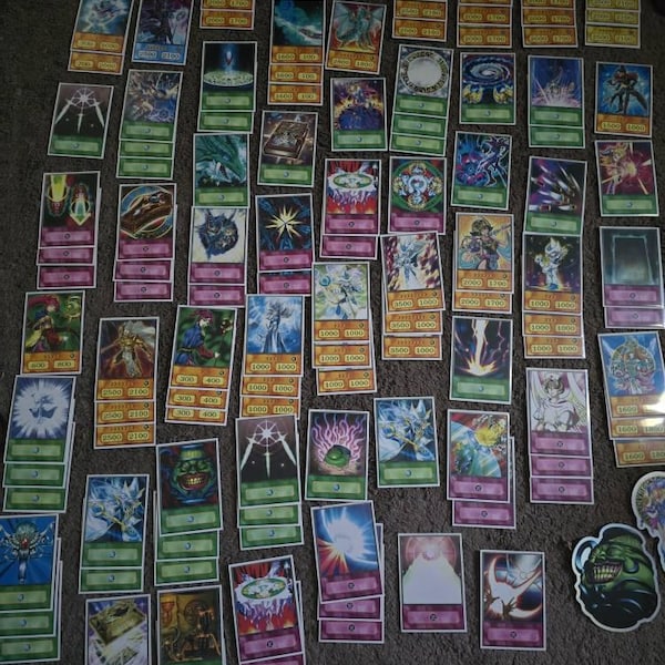 Anime Style Card (your Own Card List) | Common - Etsy