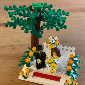 Rosary Made With Lego Bricks Blue and Lime Green Boy First Communion ...