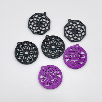 15 Earring STL Files, Statement Jewelry STL Files, 3D Print Models for ...