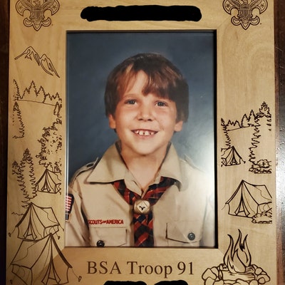 Scout Leader Plaque Frame Boy Scout Troop outdoors Theme Frame, Scouts ...