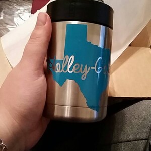 Yeti Name Decal State Stickers for Yeti Cup Personalized - Etsy