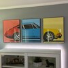 C8 Corvette Color Codes Set of 3 Large Prints - Original Wall Art ...